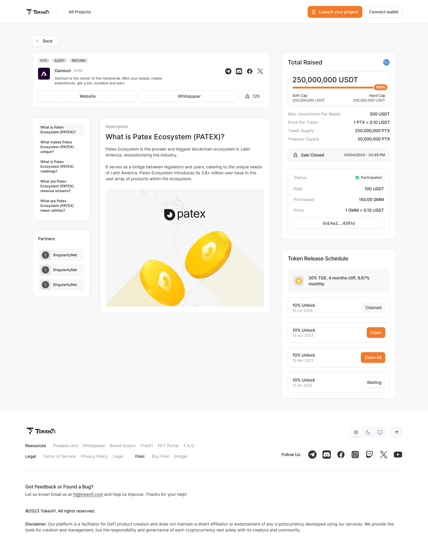 Showcase - Company Tokenization Tutorial